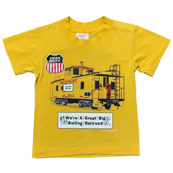 American Vintage | Shirts & Tops | Vintage 9s Kids Railroad Freight ...